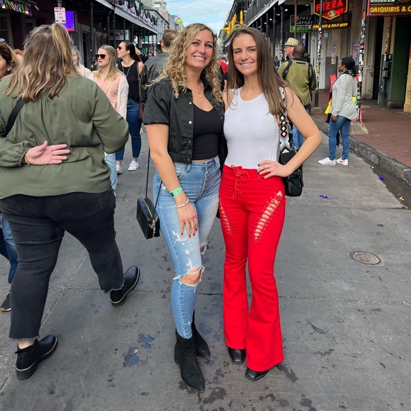 Edikted | Jeans | Red Jeans | Poshmark